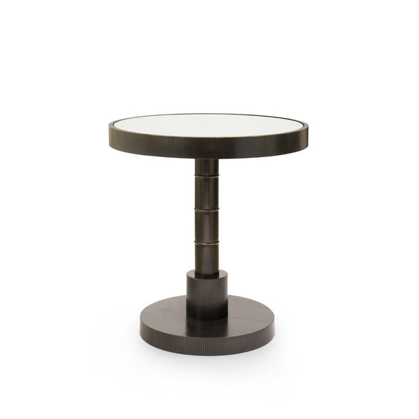 Axel Accent Table, Dark Bronze – Maison Vogue