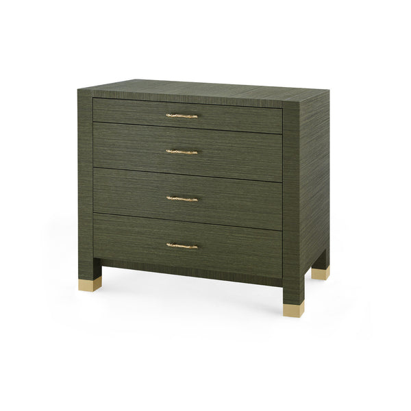 Camden Large 4-Drawer, Deep Olive – Maison Vogue